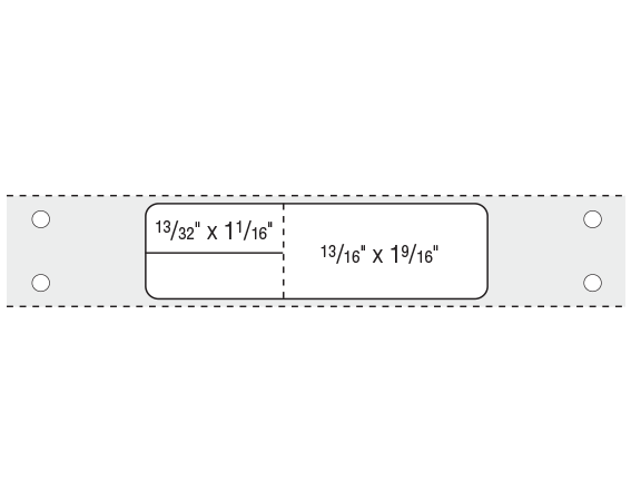 BDP-S-725 Pinfed Labels for Misys Software