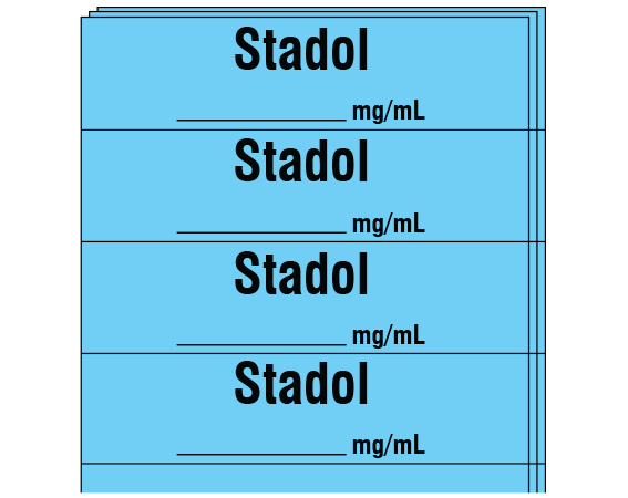 SA-2410-PK | Anesthesia Drug Labels for Syringe Identification - Pack ...