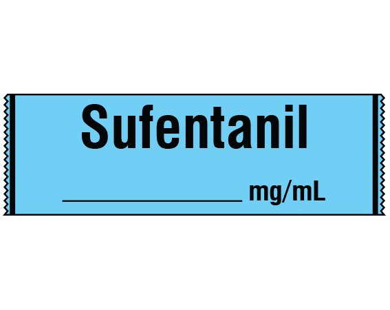 SA-245 Anesthesia Labeling Tape for Syringe Identification
