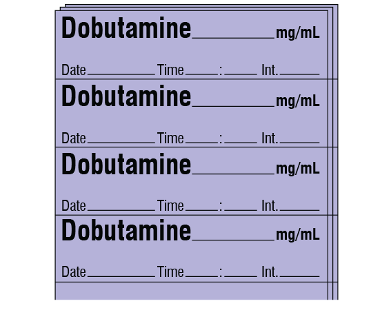 SA-280-DTI-PK Anesthesia Labels for Syringe Identification