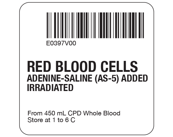 SB128-20-32 ISBT 128 Red Blood Cell Product Labels
