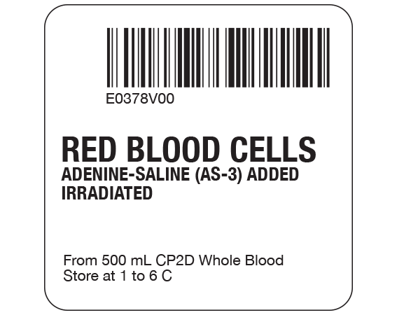 SB128-20-63 ISBT 128 Red Blood Cell Product Labels