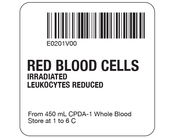 SB128-20-69 ISBT 128 Red Blood Cell Product Labels