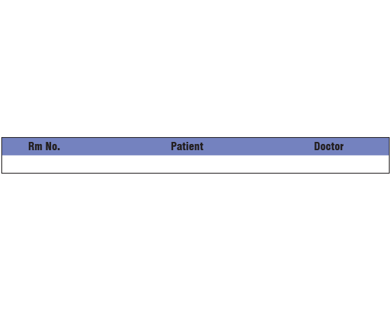 SNC-501-13 Color Coded Patient Chart Tapes - 3/8 Width