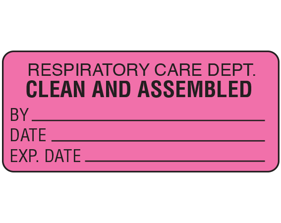 SRT-79 Respiratory / Oxygen Therapy Labels