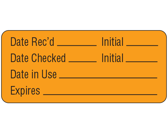 UPCR-6056 Labels for Quality Control