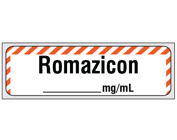 SA-238-PRE Anesthesia Labels for Syringe Identification