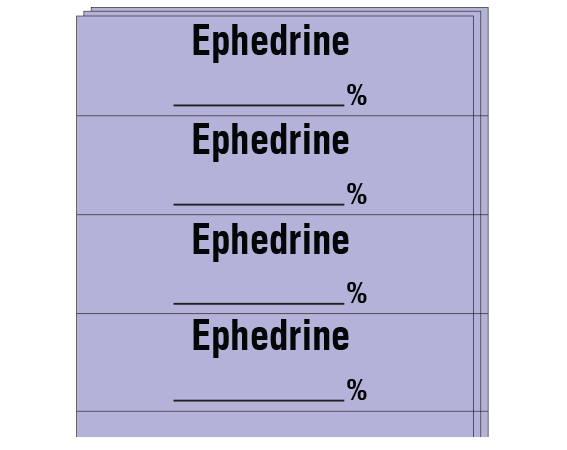 SA-28-PK Anesthesia Labels for Syringe Identification