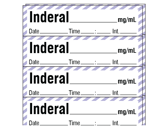 SA-295-DTI-PK Anesthesia Labels for Syringe Identification