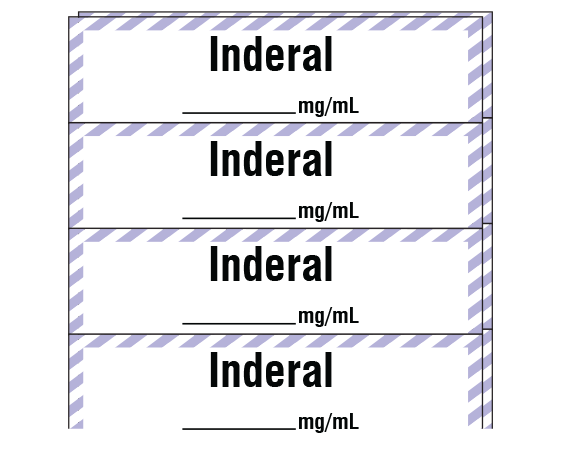 SA-295-PK Anesthesia Labels for Syringe Identification