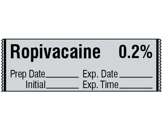 SA-3013-EXP Anesthesia Labeling Tape for Syringe Identification