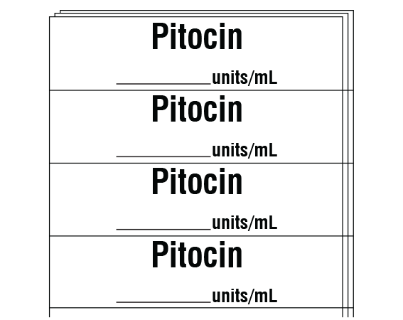 SA-322-PK Anesthesia Labels for Syringe Identification