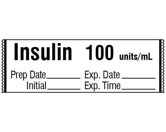 SA-3246-EXP Anesthesia Labeling Tape for Syringe Identification