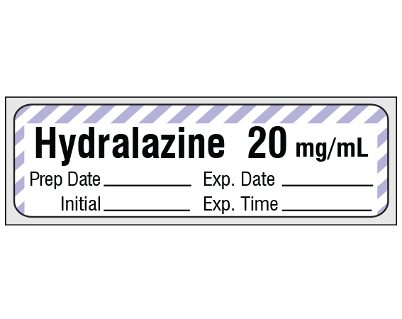 SA-2913-EXP-PRE Anesthesia Labels for Syringe Identification