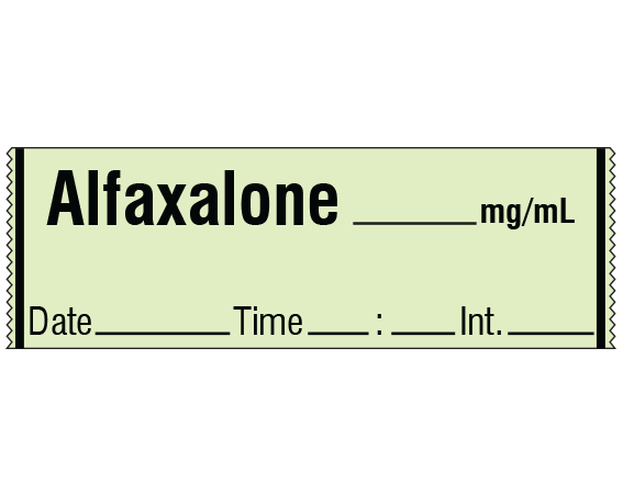 SAV-920-DTI Anesthesia Labeling Tape for Syringe Identification