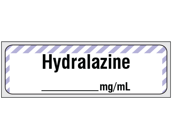 SA-2911-PRE Anesthesia Labels for Syringe Identification